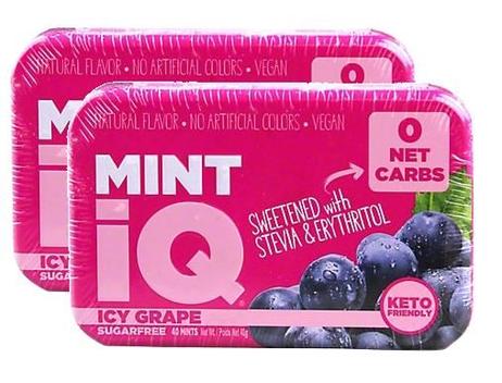 kit 2 Bala MINT IQ ICY Grape mints Vegana Big Sky Lata 40g - Balas ...