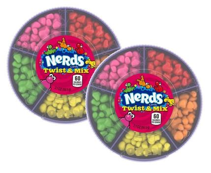 kit 2 Bala Wonka Nerds TWIST E MIX 59,5G - NESTLÉ - Balas - Magazine Luiza
