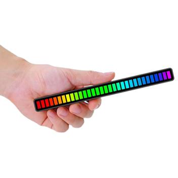 Kit 2 Barra De Led Rítmica Rgb Music Lights - Lxf - Painel de LED ...