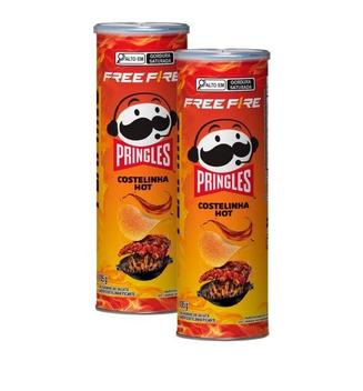 kit 2 Batata Pringles Free Fire Costelinha Picante 105g - Comida Vegana ...