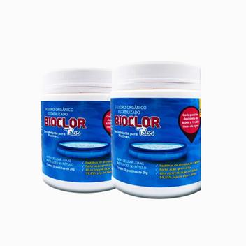 Kit 2 Bioclor Para Tratamento e Limpeza da Agua de Piscina - Cloro para ...