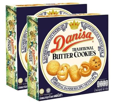 Kit 2 Biscoito Amanteigado Tradicional DANISA 90g - Biscoito / Bolacha ...