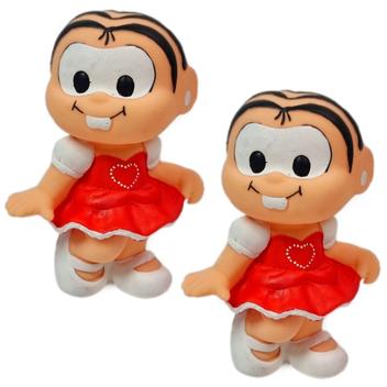 Kit 2 Boneca Monica Princesa Turma Da Monica Brinquedo Latex - Pais e ...