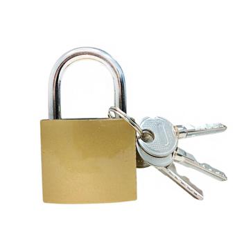 Kit 2 Cadeados 38mm Proteção Antifurto Com 3 Chaves Tetra Para Armarios ...