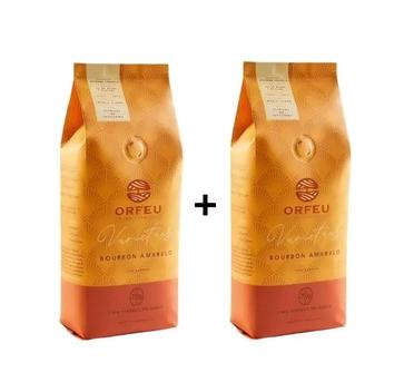 Kit 2 Café em Grãos Orfeu Bourbon Amarelo 250g - Café Orfeu - Café ...