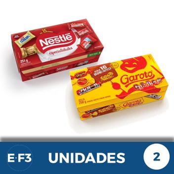 Kit 2 caixas Bombom Garoto e Nestlé especialidades (1 caixa de cada) - Bombom - Magazine Luiza