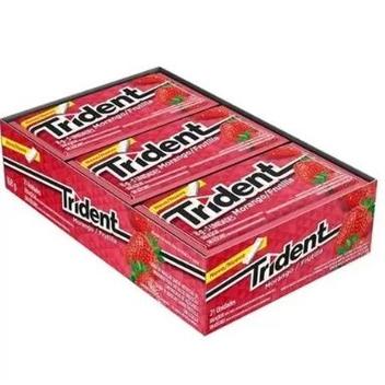Kit 2 Caixas Chiclete Trident C/21 Cada Atacado Div Sabores - Mondelez ...