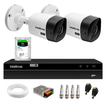 Kit 2 Câmeras Bullet VHC 1120 B HDCVI HD 720P IP66 Visão Noturna 20M ...