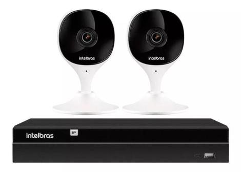 Kit 2 Câmeras Mibo Sem Fio Imx C Full Hd 1080p Nvr 4ch Intelbras ...