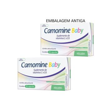 Kit 2 Camomine Mais Vitaminas Nova Embalagem - Arte Nativa ...