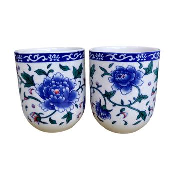 Kit 2 Canecas de Chá Oriental Copo Porcelana 150ml - Tokyo Design ...