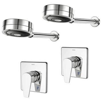 Kit 2 Chuveiros Technoshower E 2 Acab Mono Lift - Docol - Acabamento ...