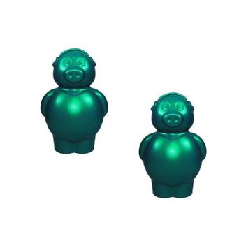 Kit 2 Cofrinho Porquinho Verde Plástico - Bb Store - Cofrinho ...