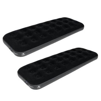 Kit 2 Colchões De Solteiro Infláveis Deluxe Comfort Preto Bel - Colchão ...