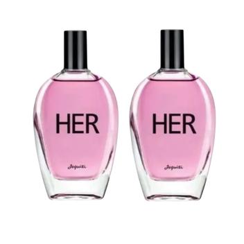 Kit 2 Colônias Feminina Her, 75ml - Jequiti - Kit de Perfume - Magazine ...