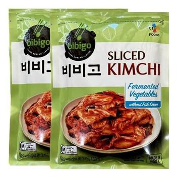 Kit 2 Conserva Kimchi Coreano Bibigo 150G - Macarrão Instantâneo / Miojo / Lámen - Magazine Luiza