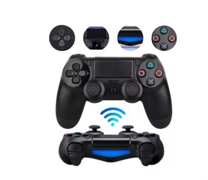 Kit 2 Controles Joystick Manete Compativel Playstation 4 Ps4 Sem Fio PC ...