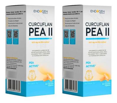 Kit 2 Curcuflan Pea Il Palmitoiletanolamida 60 Caps Veg - Endogen ...