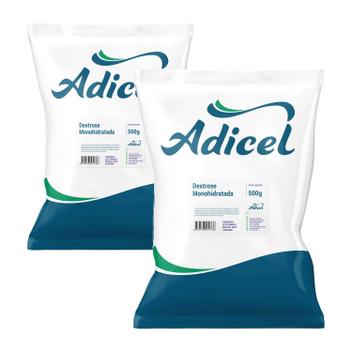 Kit 2 Dextrose Monohidratada - 500g Cada - Adicel Ingredientes ...