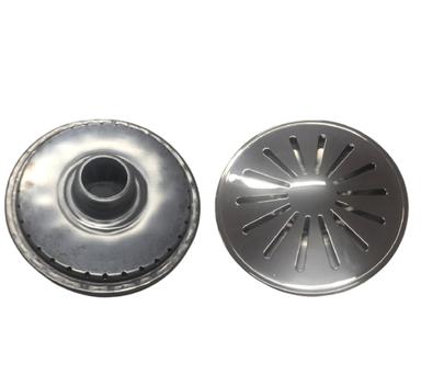 Kit 2 Dreno De Fundo Essential Inox 304 50Mm - Tfl Automacao - Ralo ...