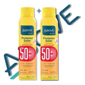 kit 2 filtro solar protetor above fator 50fps spray 150ml - Protetor ...