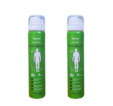 Kit 2 Fort-alívio Spray Active System 100ml. - Fortlife - Shampoo ...