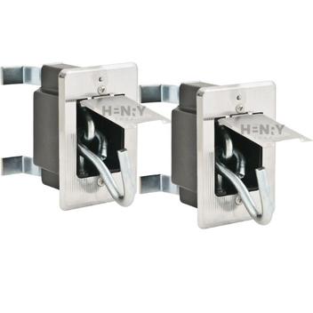 Kit 2 Ganchos Para Rede de Embutir 7323-IP - Aliança - Aliana - Gancho ...