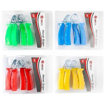 Kit 2 Hand Grip Adulto Mola de Aço Exercícios Fisioterapia Academia ...