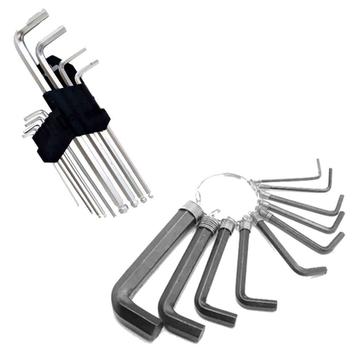 Kit 2 Jogo De Chave Allen E Hexagonal Torx Longa Ponta Dupla - Rio ...