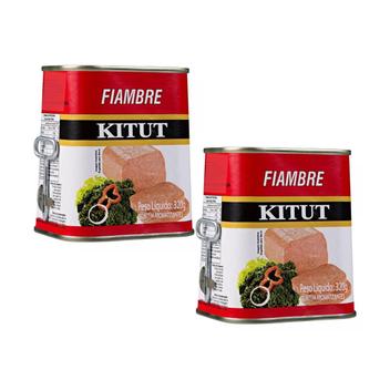 Kit 2 Kitut Fiambre Bovino Enlatado 320g - Carnes, Aves e Peixes ...