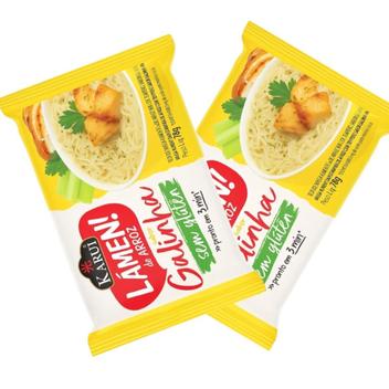 Kit 2 Lámen De Arroz Sem Glúten Karui Sabor Galinha 78G - Macarrão Instantâneo / Miojo / Lámen ...