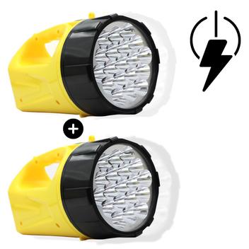 kit 2 Lanternas Potentes Led Recarregavel Mega Light Premium - MADE ...