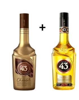 Kit 2 Licor Diego Zamora 43 700ml Tradicional+Chocolate - Licor - Magazine Luiza