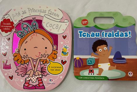 Kit 2 Livros Até os Princesas fazem cocô + Tchau Fraldas! - Ciranda ...