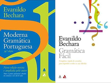 KIT 2 LIVROS EVANILDO BECHARA Moderna Gramática Portuguesa + Gramática ...