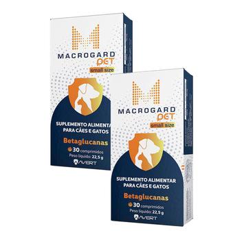 Kit 2 Macrogard Pet Small Size com 30 Comprimidos - Suplemento de ...