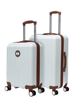 Kit 2 Mala de Viagem Espaçosa Moderna Casual Reforçada P M - COBAN ...