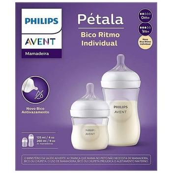 Kit 2 Mamadeiras Petala 125/260ML Philips AVENT SCD838/26 - Mamadeira ...