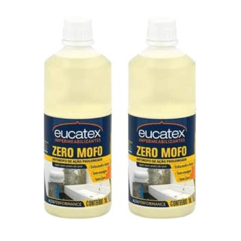 Kit 2 Mata Mofo Mactra Não Volta Anti Mofo Parede Teto Piso 1l ...