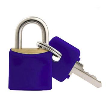 Kit 2 Mini Cadeados Antifurto Coloridos 20mm Proteção para Armarios ...