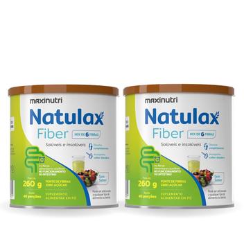 Kit 2 Mix de Fibras Natulax Fiber 260g Maxinutri - Fibras Alimentares ...