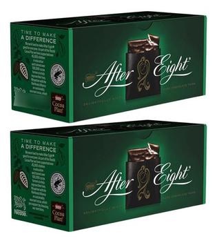 Kit 2 Nestlé After Eight Chocolate Amargo Recheio Menta 200g - Ovo de ...