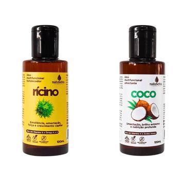 Kit 2 Óleo Capilar Natuseiva 100ml - Hidratação e Nutrição para Pele e ...