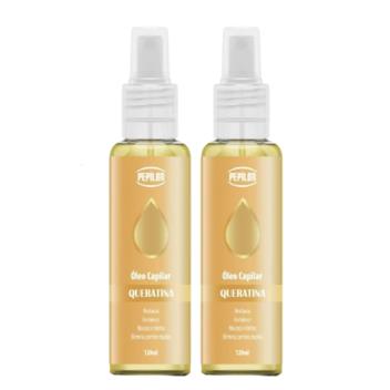 Kit 2 Óleo Capilar Queratina Proteção Fios 120Ml - Pepilon - Kit de ...