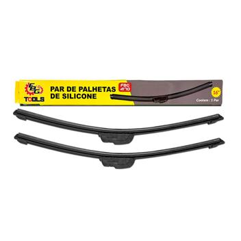 Kit 2 Palhetas de Silicone Para-brisas de Veículos 16 Polegadas - Tools - Limpador de Parabrisa ...