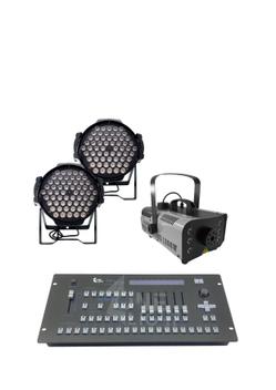 Kit 2 par led60 leds rgb full+maq fumaça 1200w+mesa pilot - ONELIGHT ...