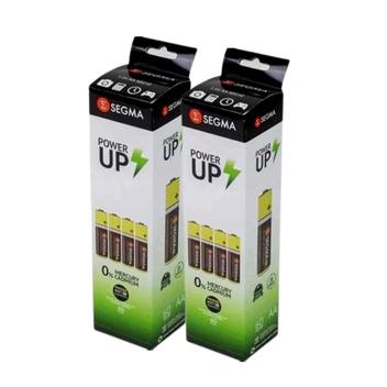 Kit 2 Pilhas Caneta Aa Caixa C/ 60 Unidades Durável Segma - Pilhas ...