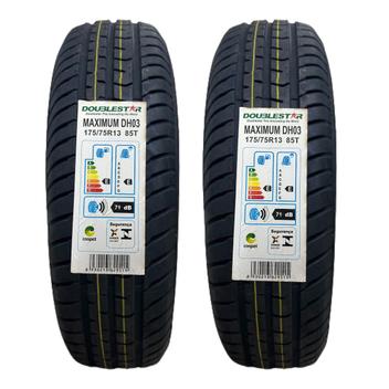 Kit 2 Pneus 175/75R13 85T Aro 13 Doublestar DH03 Aro 13 - Pneu de Carro - Magazine Luiza
