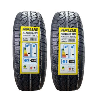 Kit 2 Pneus 235/75R15 109S XL ALL Terrain A929 Aplus Aro 15 - Pneus ...