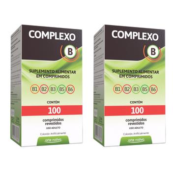 Kit 2 Polivitaminico Suplemento De Vitaminas Complexo B, 100 Comprimidos - Arte Nativa ...